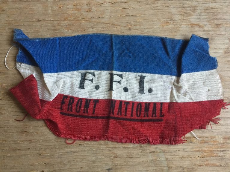 Brassard FFI - Résistance en Pas-de-Calais